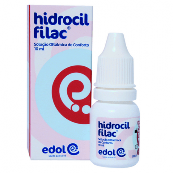 Hidrocil Filac Colirio 0,25% 10 Ml | Farmácia Clabel