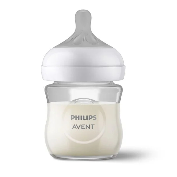 Philips Avent Bib Nat Resp Vidro 120ml | Farmácia Clabel